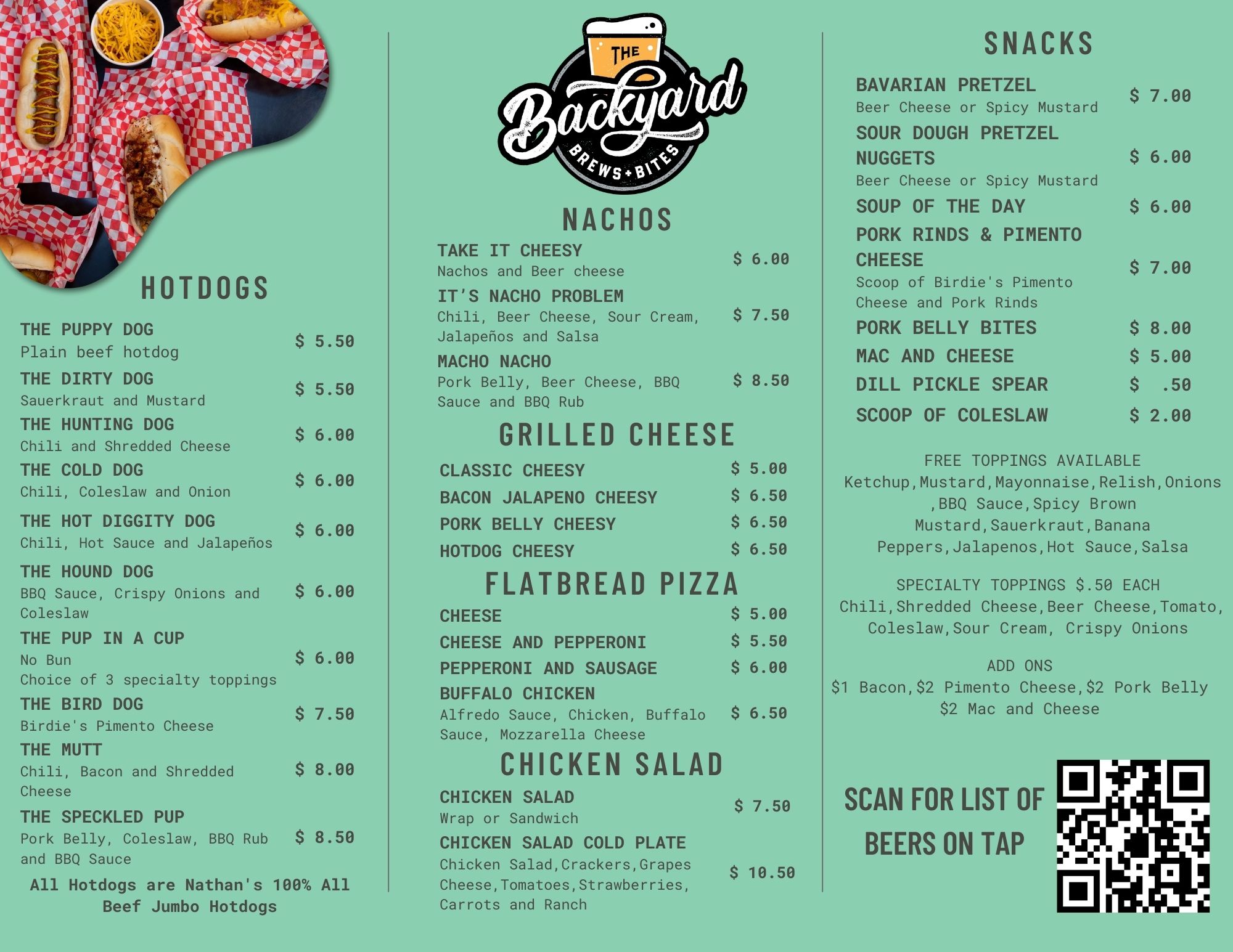 Home | The Backyard Brews & Bites